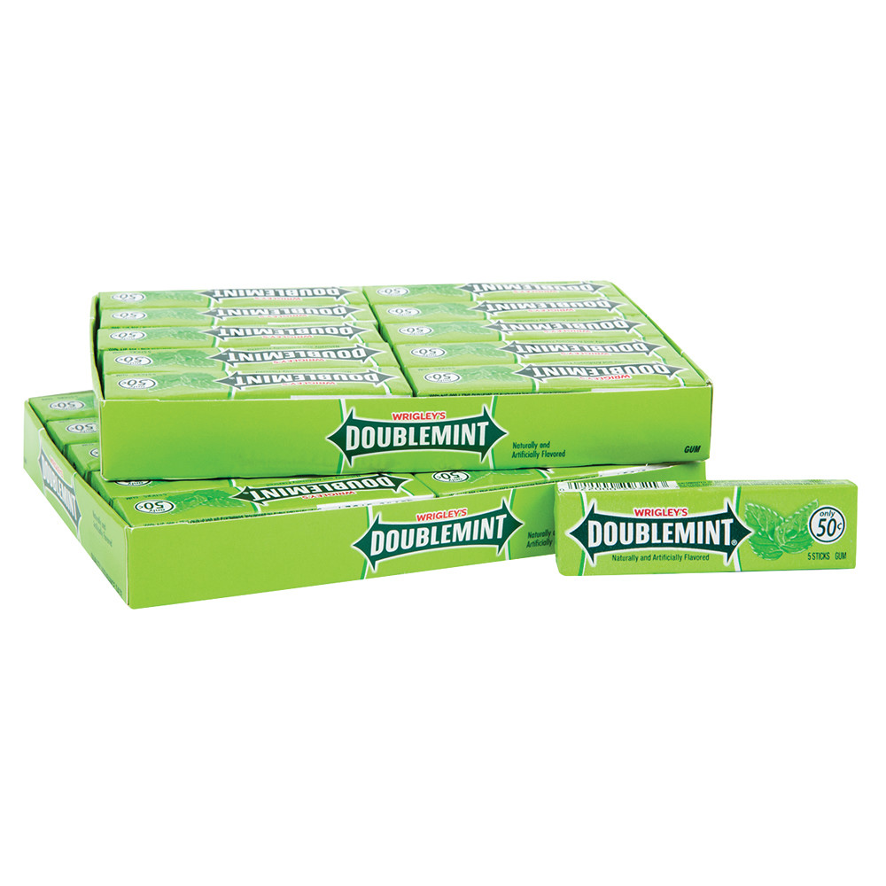 Wrigley Double Mint 0.50 Preprice | Nassau Candy
