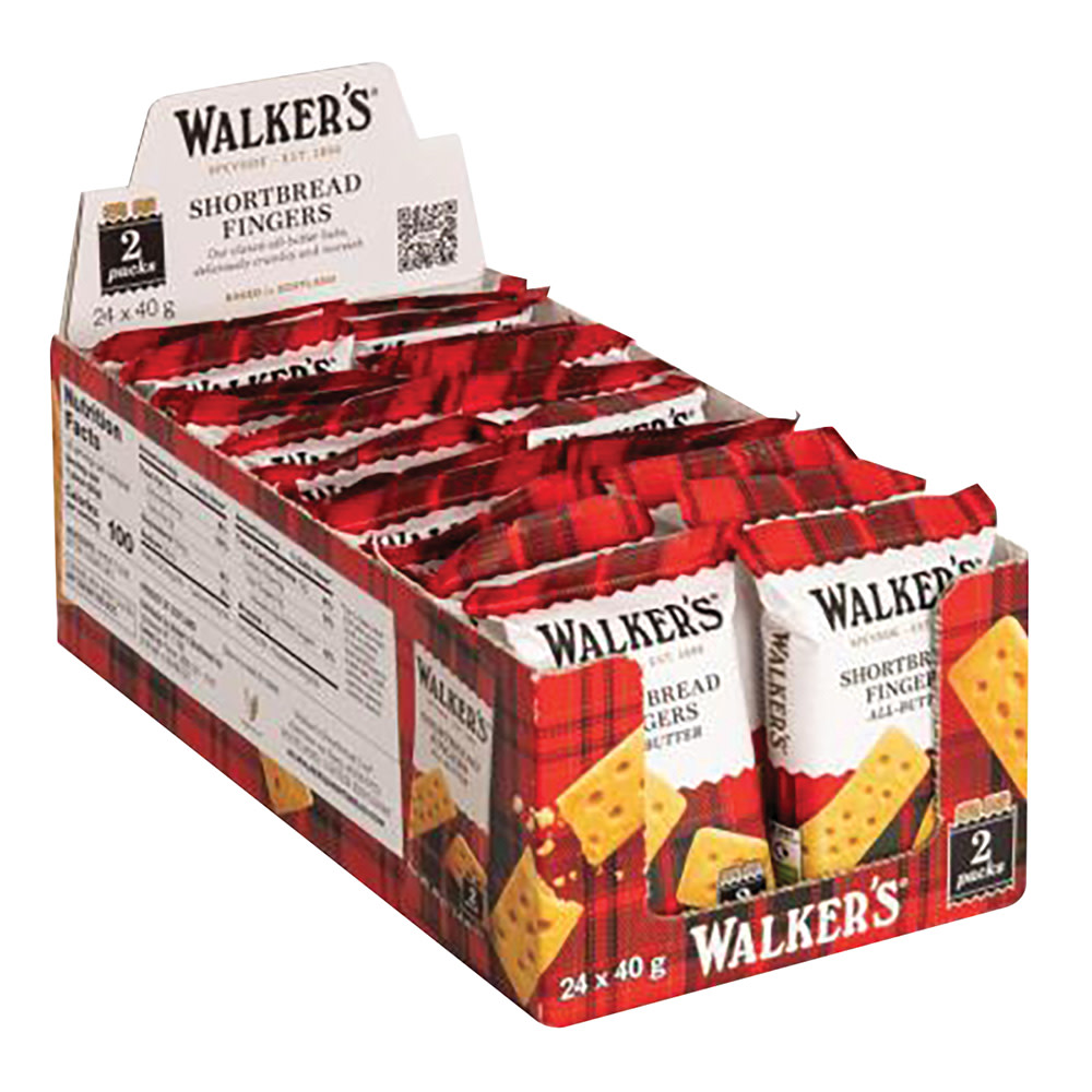 Walkers Shortbread Finger Cookies 2 Pc 1.4 Oz | Nassau Candy