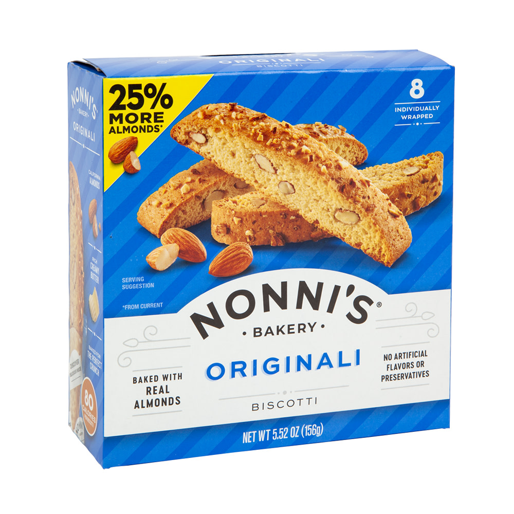 Nonni's Biscotti Originali 5.52 oz Box | Nassau Candy