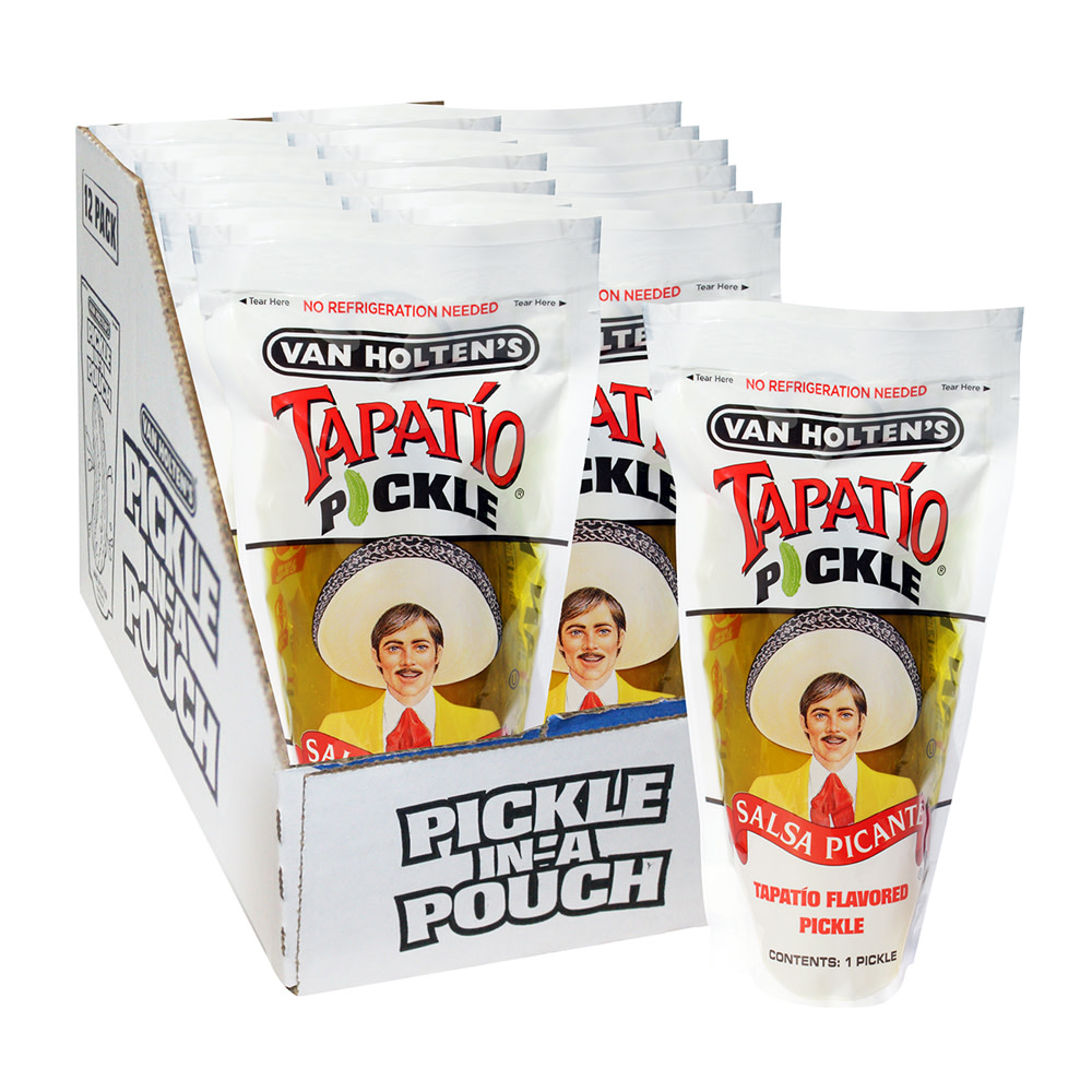 Van Holten's Tapatio Pickle in a Pouch | Nassau Candy
