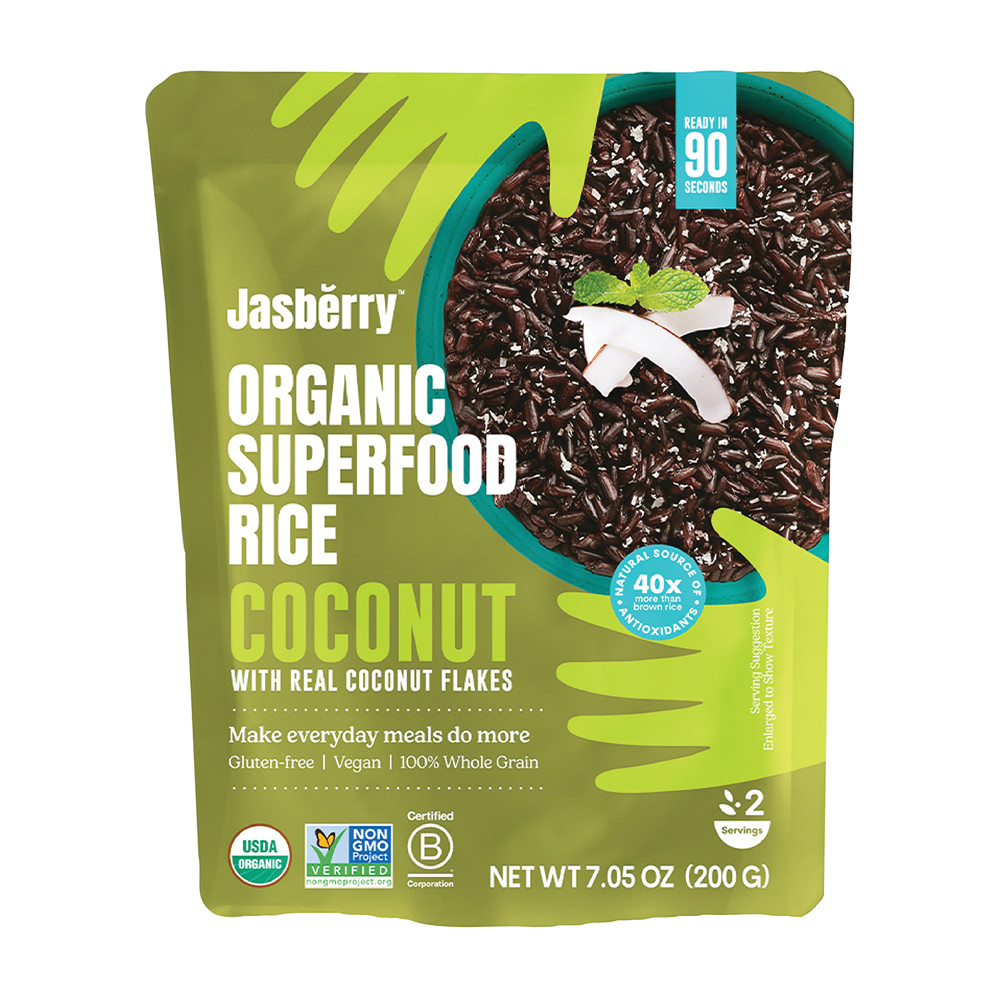 Jasberry Organic Superfood Coconut Rice | Nassau Candy