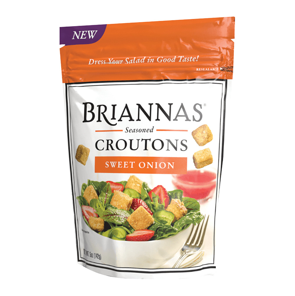 Brianna’s Sweet Onion Croutons 5 oz Bag | Nassau Candy