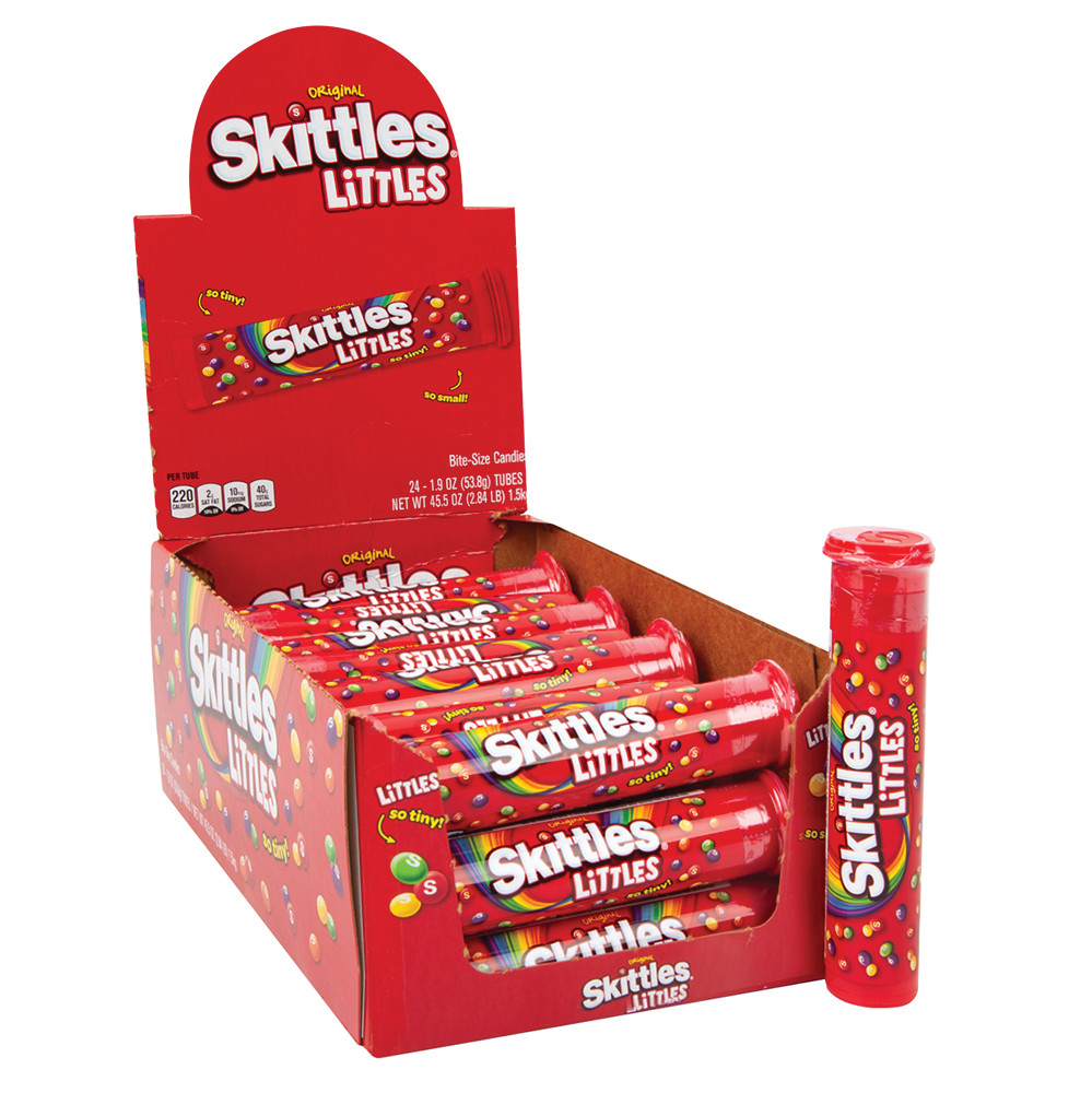 Skittles Littles Mega Tube 1.9 oz | Nassau Candy