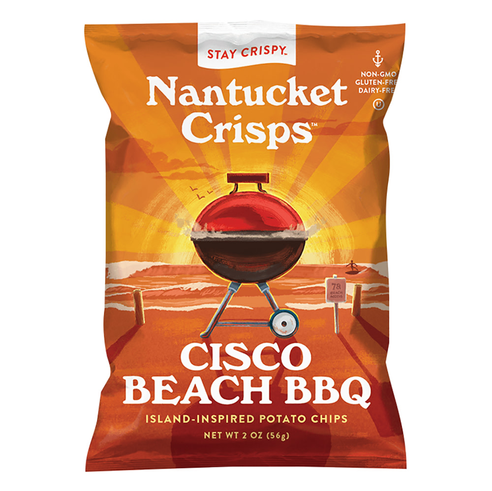 Nantucket Crisps Cisco Beach BBQ 2 oz Bag | Nassau Candy