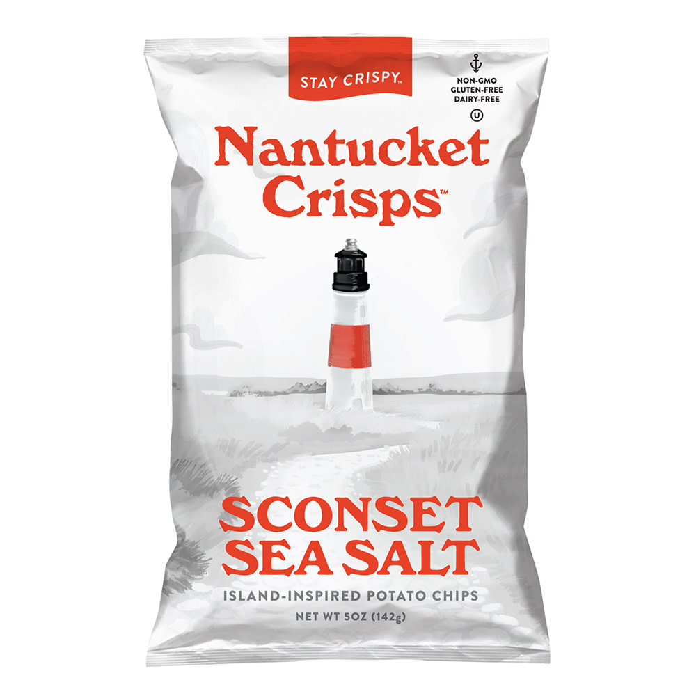 Nantucket Crisps Sconset Sea Salt 5 oz Bag | Nassau Candy