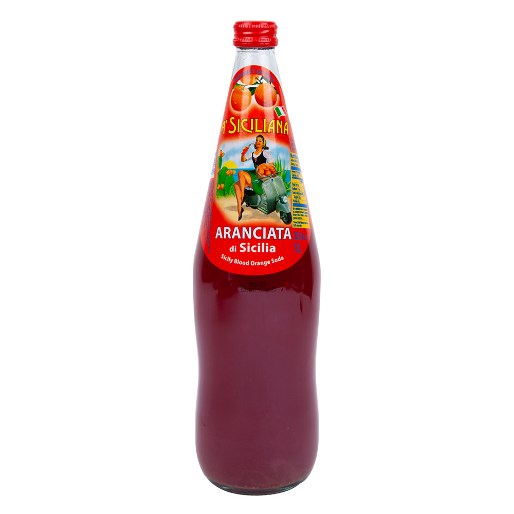 A' Siciliana Blood Orange Soda Bottle | Nassau Candy