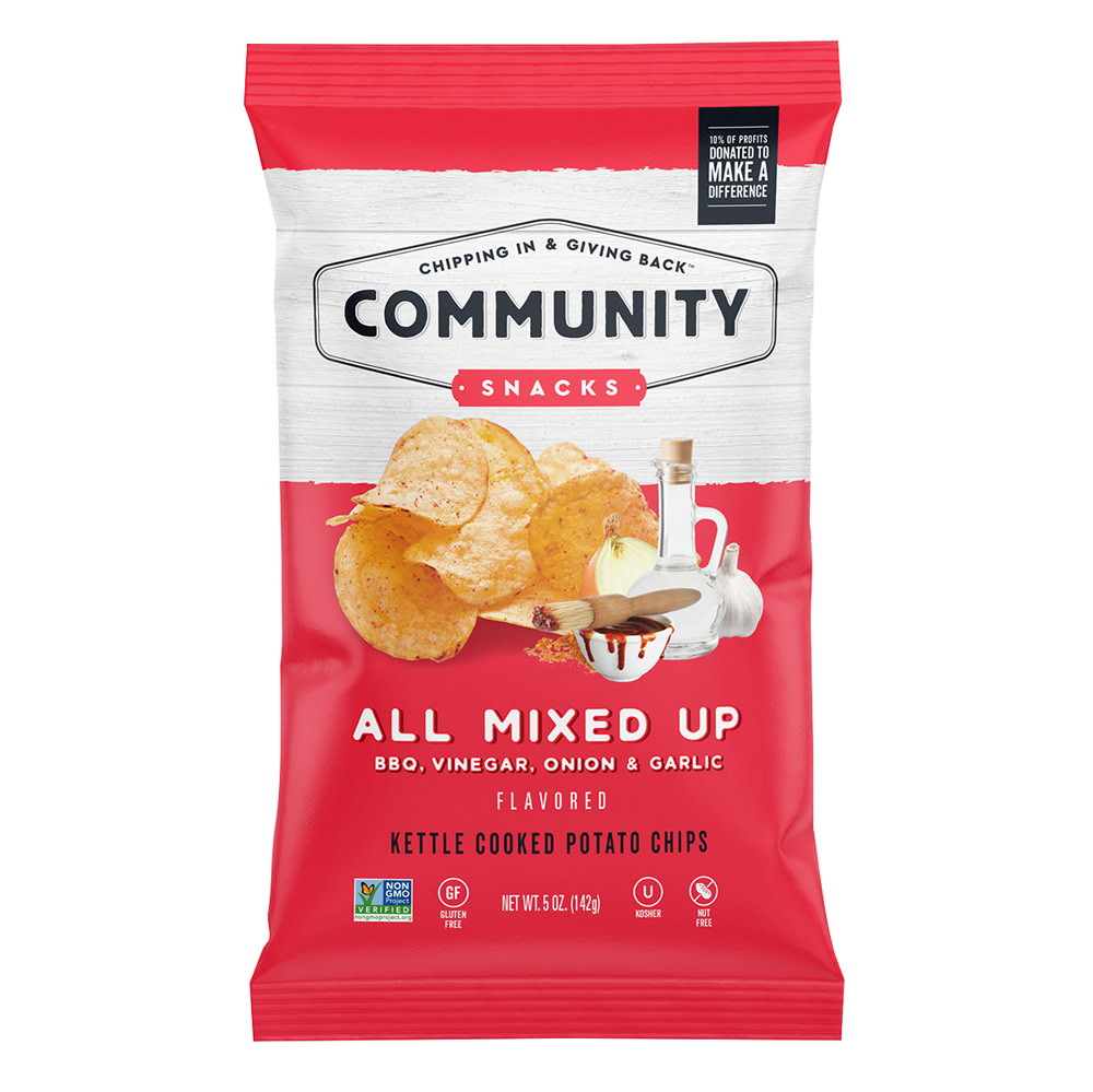 Community Snacks All Mixed Up Chips 5 oz Bag | Nassau Candy