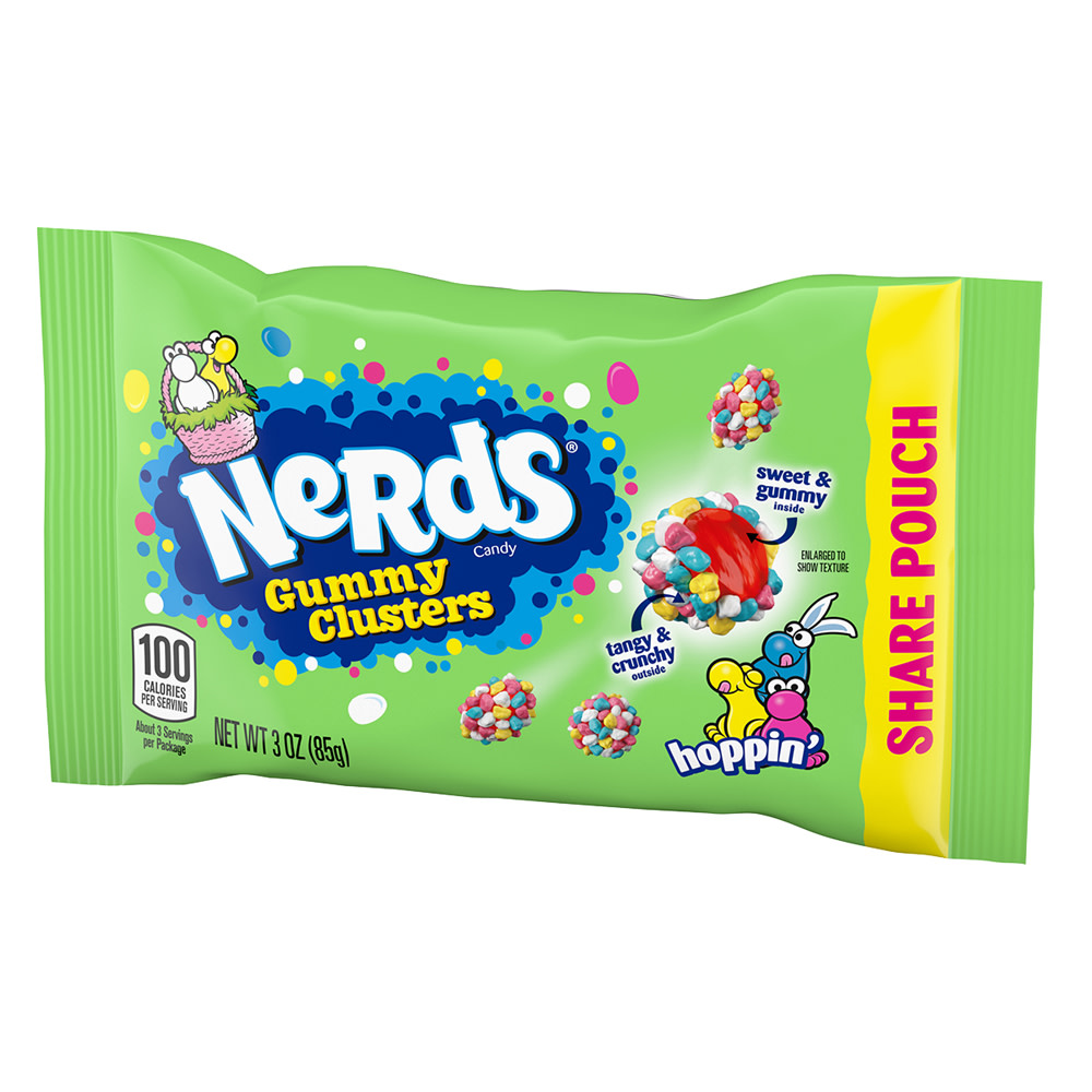 Nerds Hoppin' Clusters 3 oz Bag | Nassau Candy