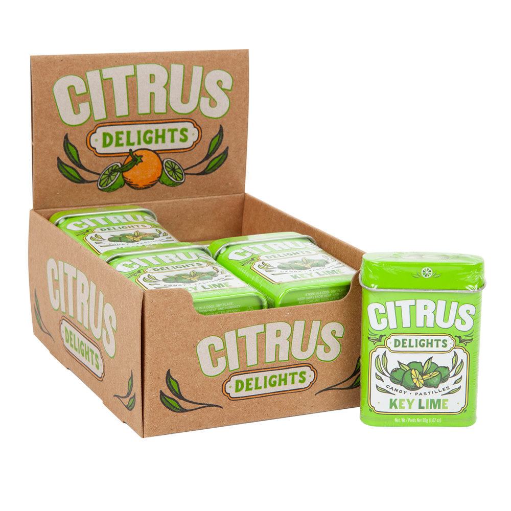 Citrus Delights Key Lime 12 Count | Nassau Candy