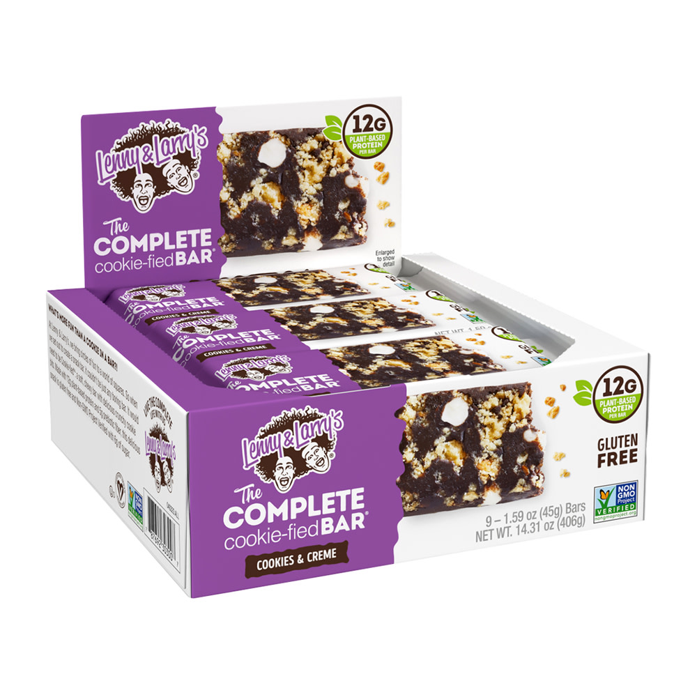 Lenny & Larry's Cookified Cookies & Cream 1.59 oz | Nassau Candy