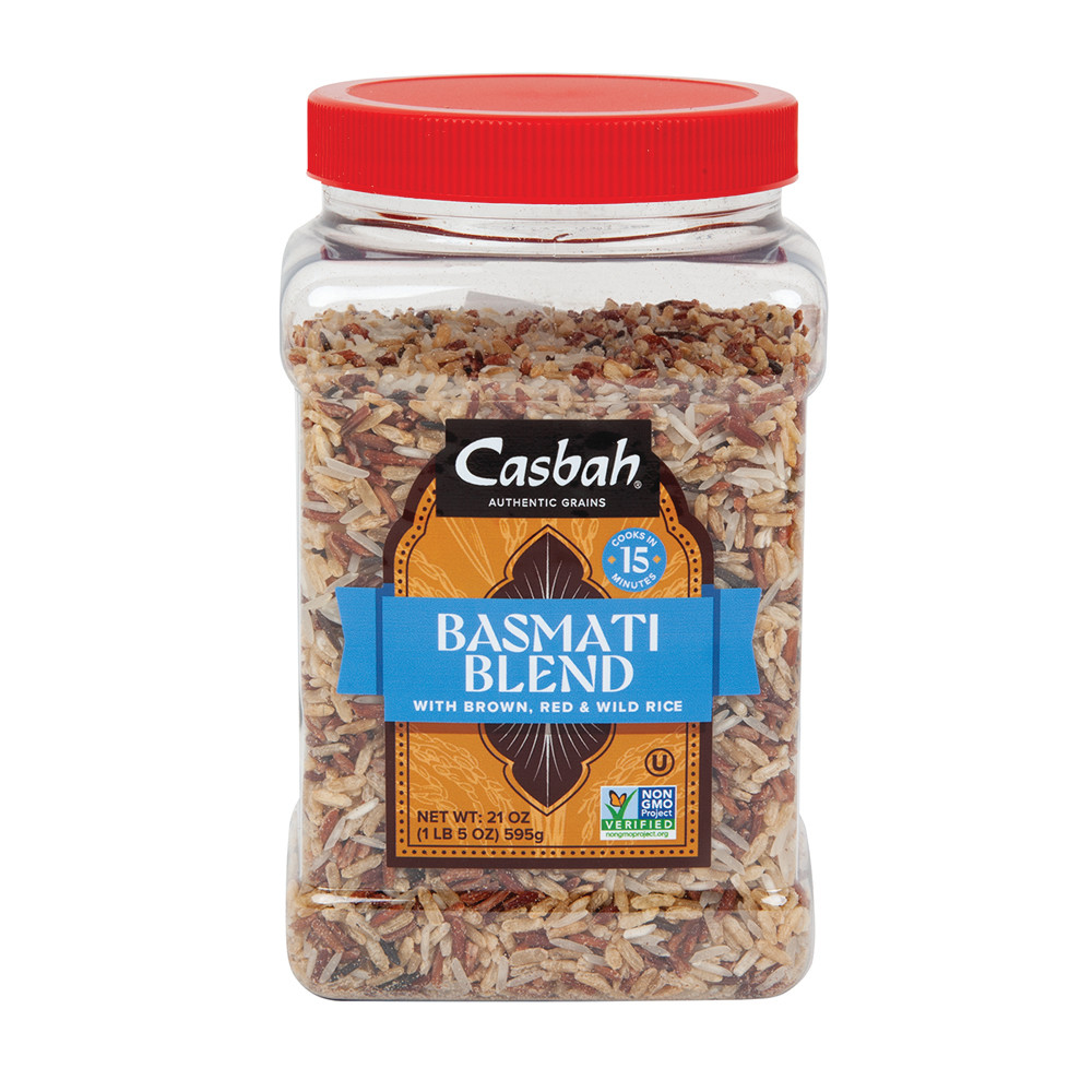 Casbah Basmati Rice Blend 21 oz Jar | Nassau Candy