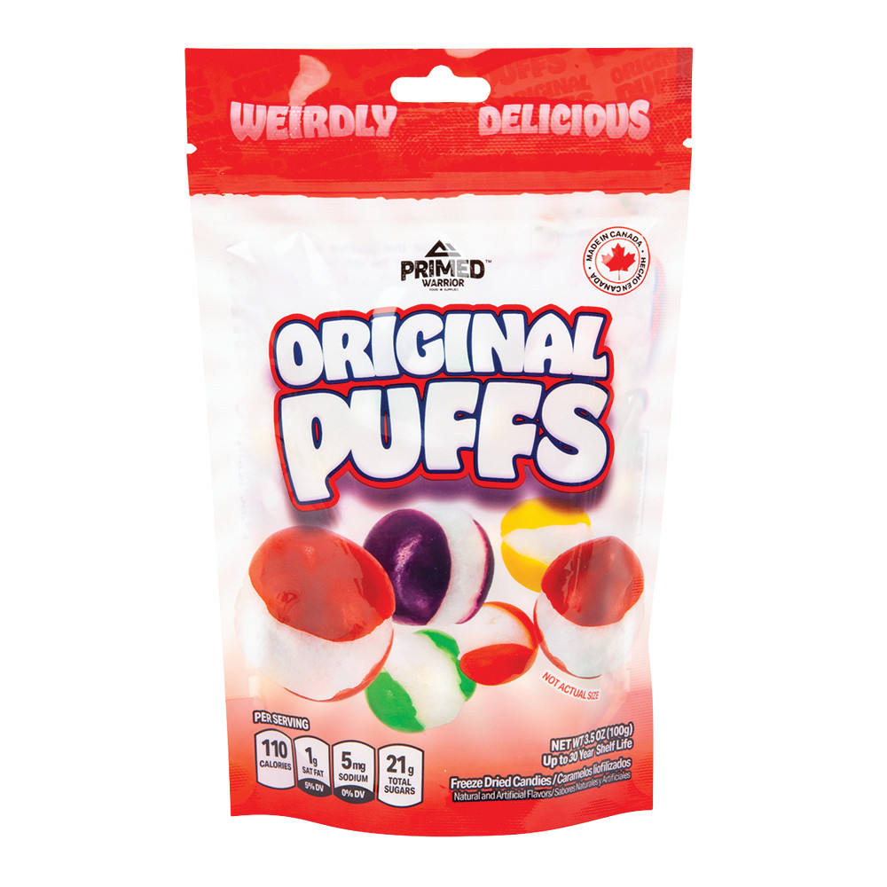 Freeze Dried Original Puffs 3.5 oz Pouch | Nassau Candy