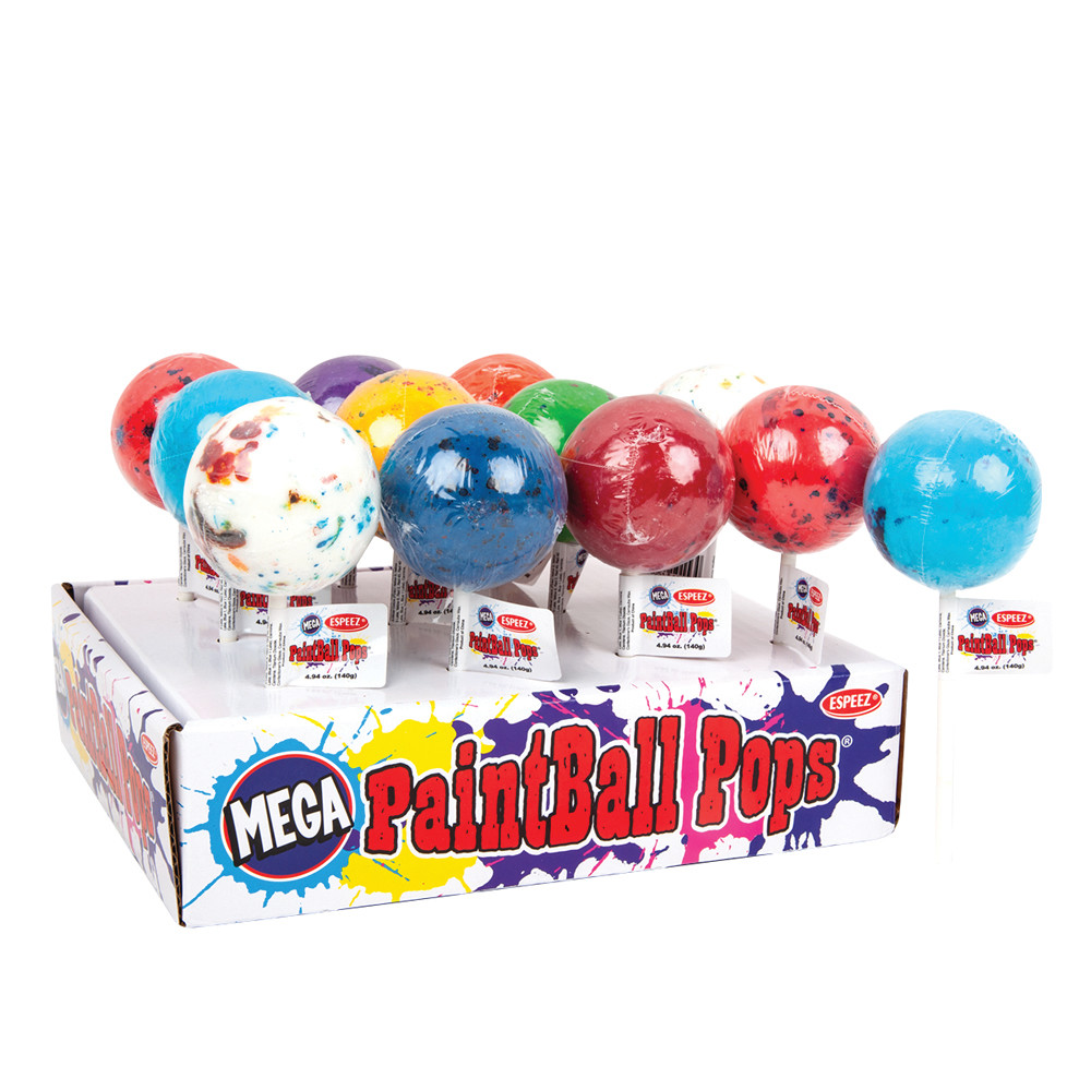 Mega Paintball Pops Assorted 4.8 oz | Nassau Candy