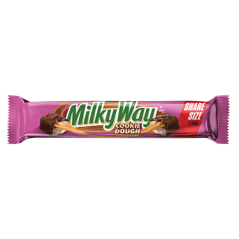 Milky Way Cookie Dough Share Size 3.16 oz Bar | Nassau Candy