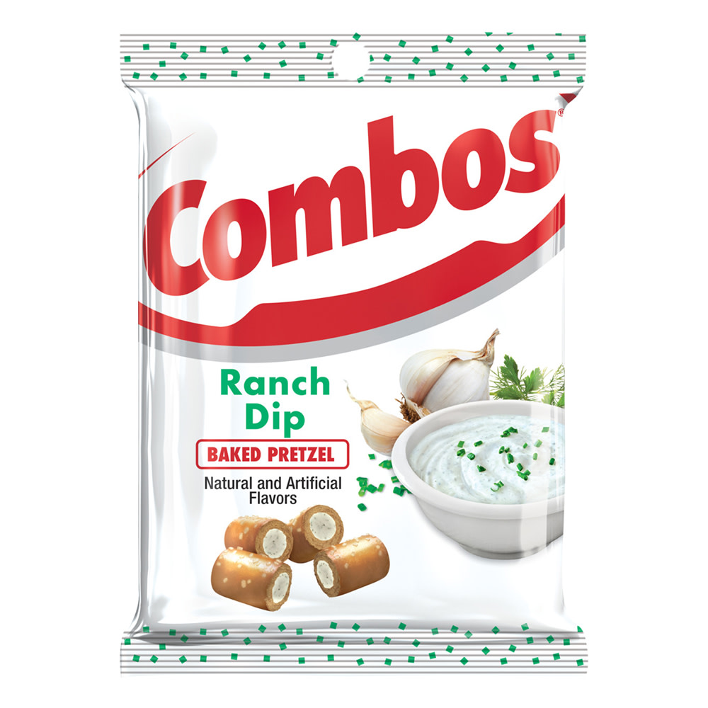 Combos Ranch Dip 6.3 oz Peg Bag | Nassau Candy