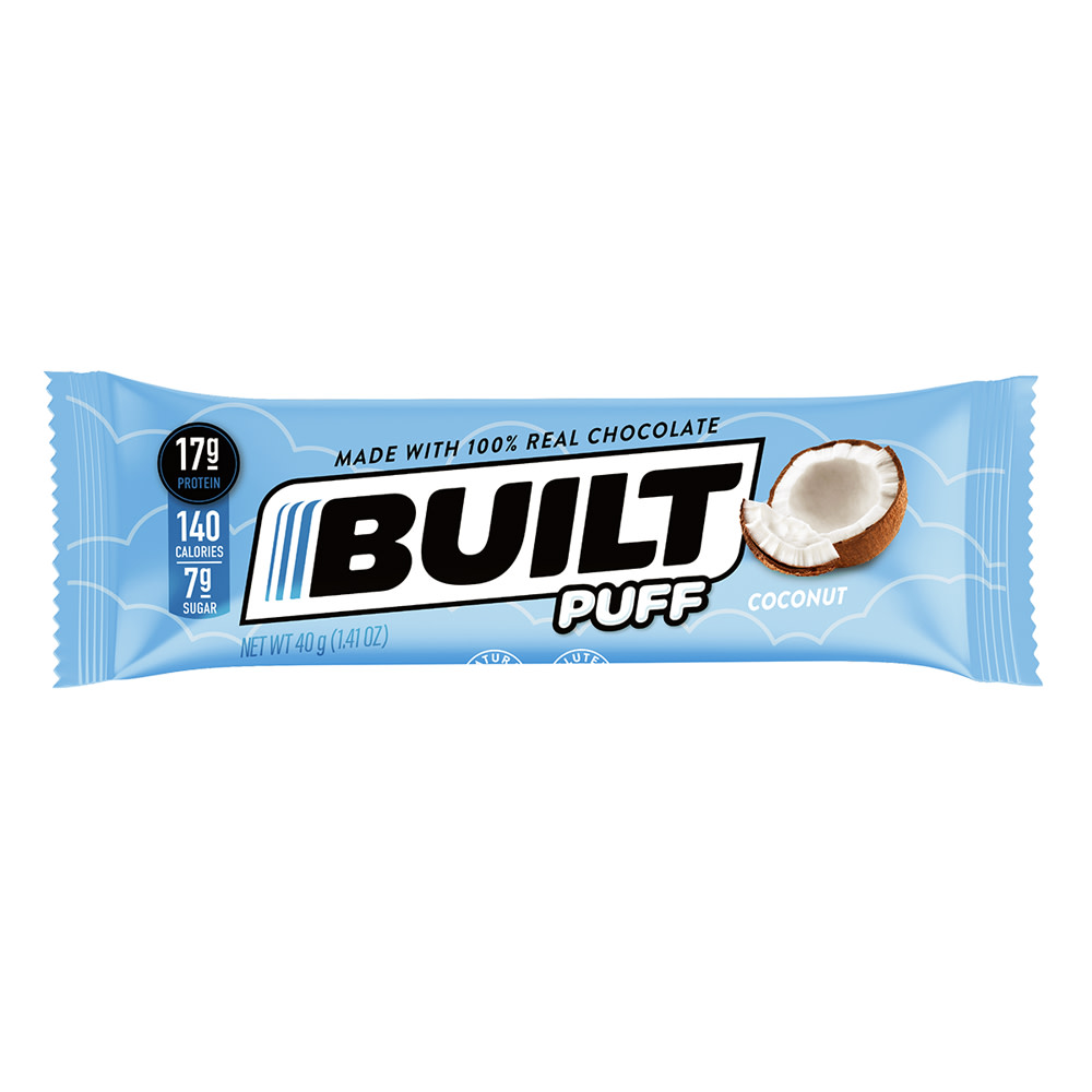 Built Puff Protein Bar Coconut Marshmallow 1.41 oz Bar | Nassau Candy