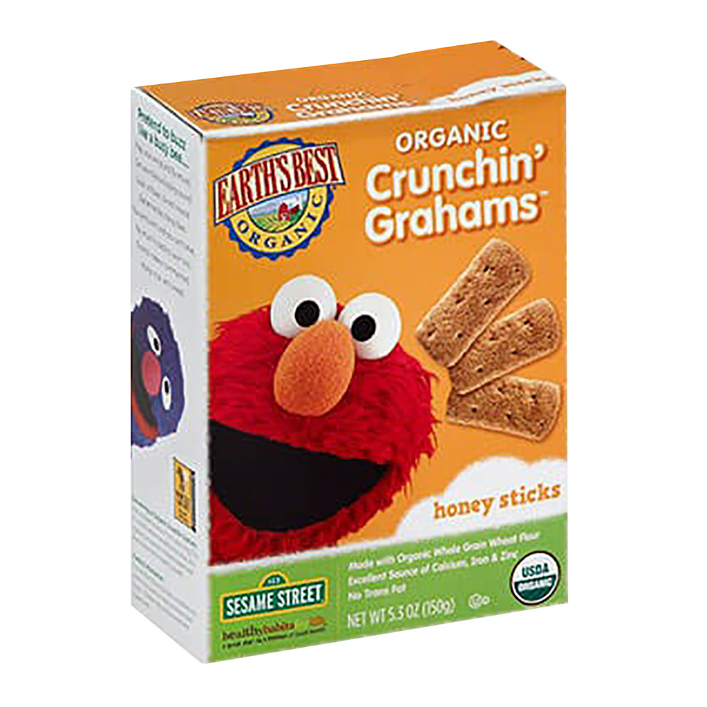 Earth's Best Organic Crunchin Grahams Honey | Nassau Candy