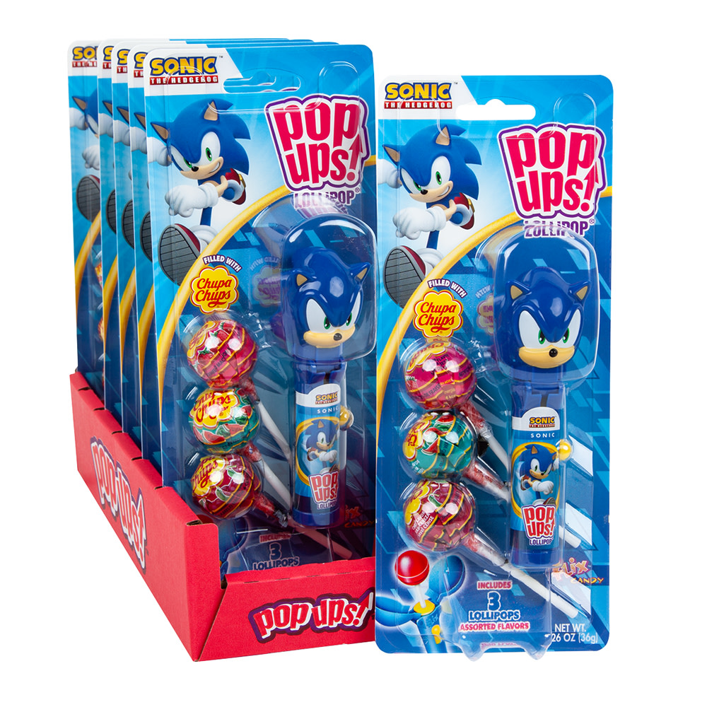 Sonic the Hedgehog Pop Ups! 1.26 oz | Nassau Candy