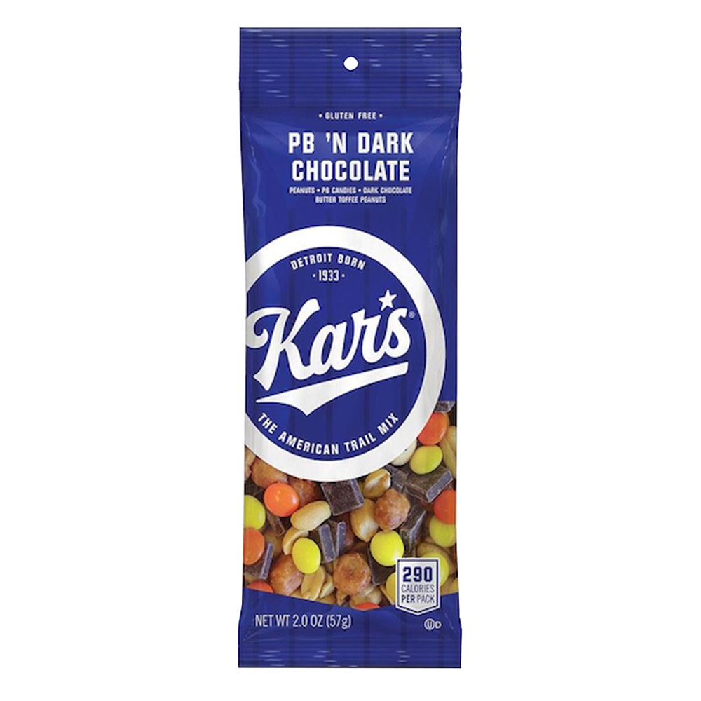 Kar's Nuts Peanut Butter ‘N Dark Chocolate Mix 2 oz | Nassau Candy