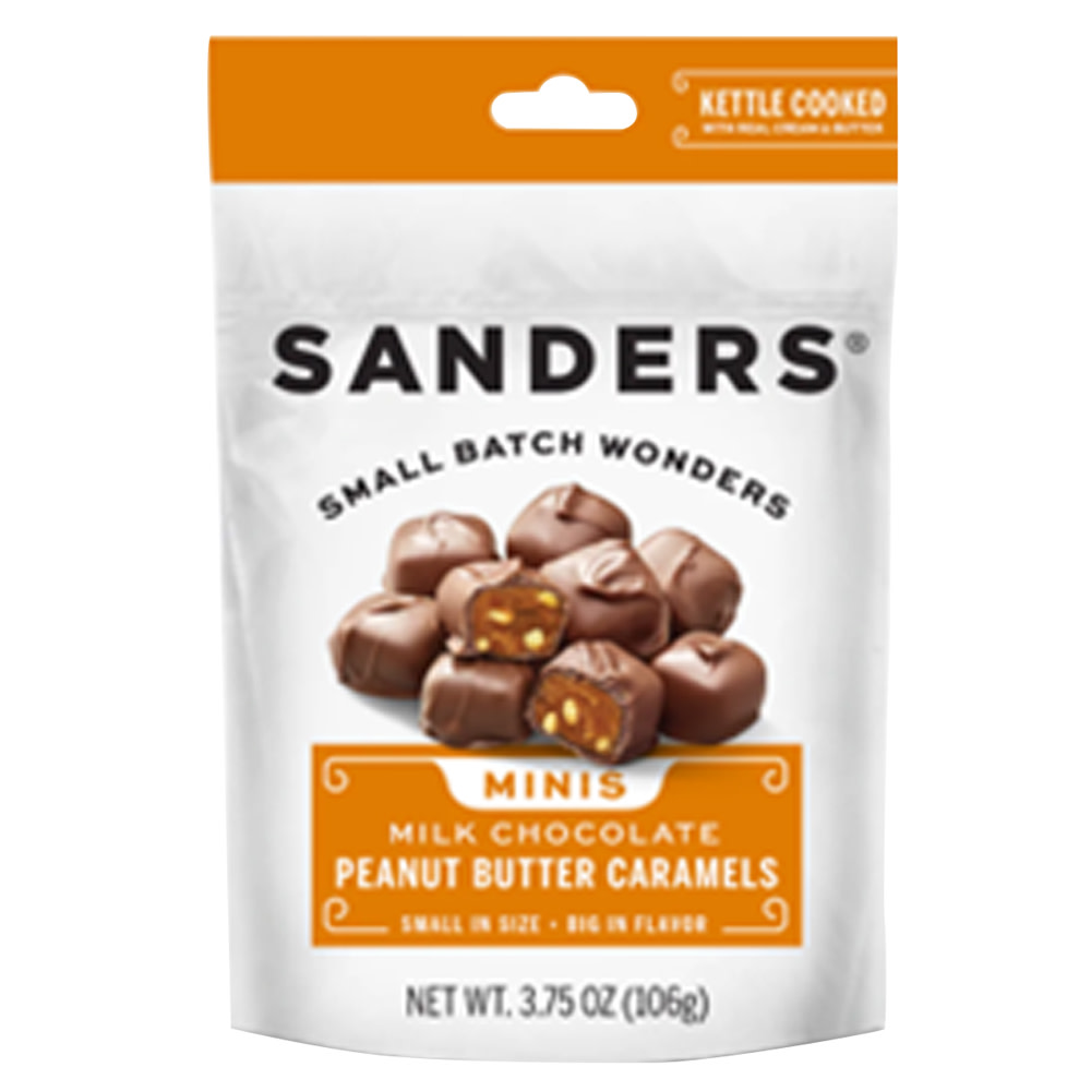 Sanders Chocolate Peanut Butter Caramel Minis Bag | Nassau Candy