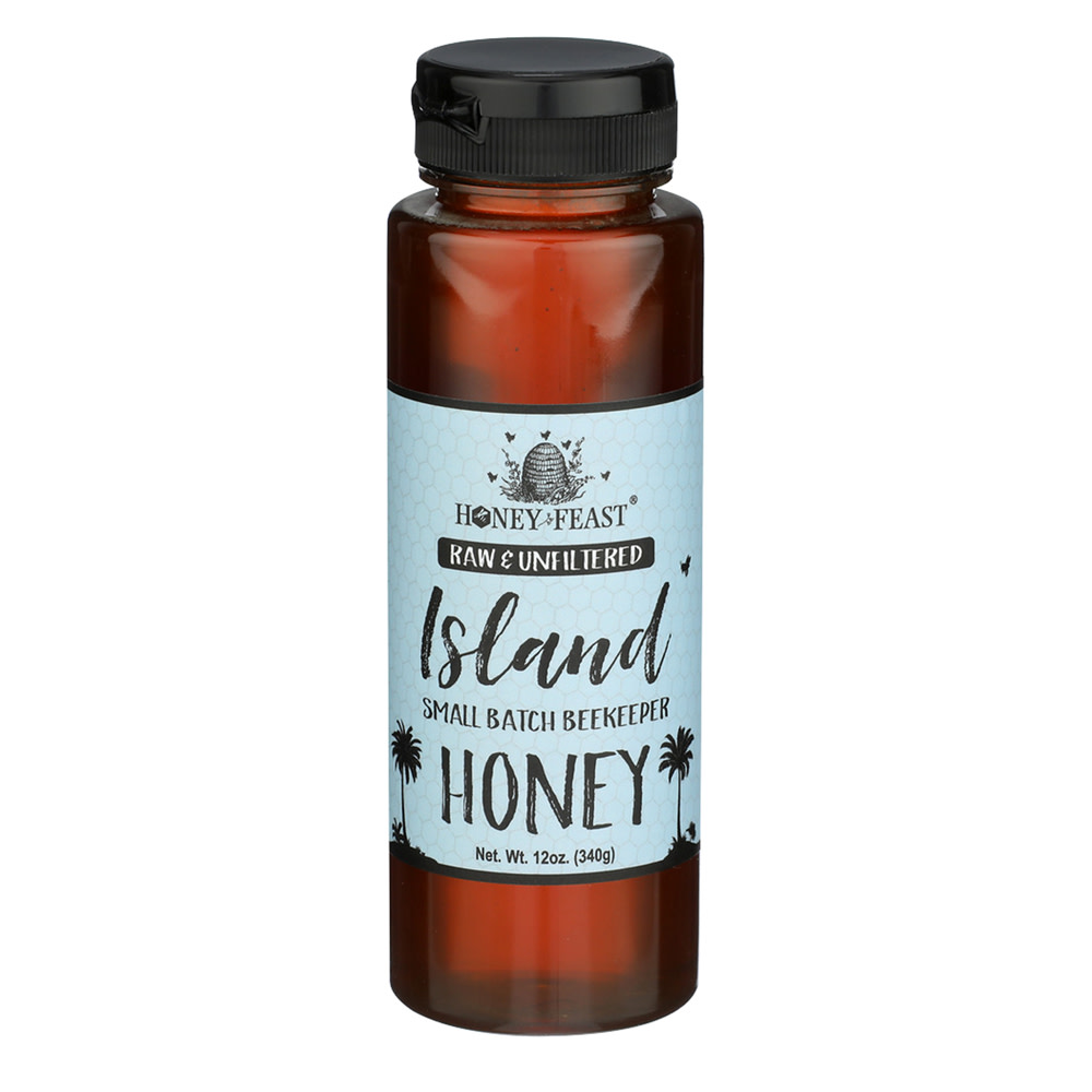 Honey Feast Island Honey 12 oz Bottle | Nassau Candy