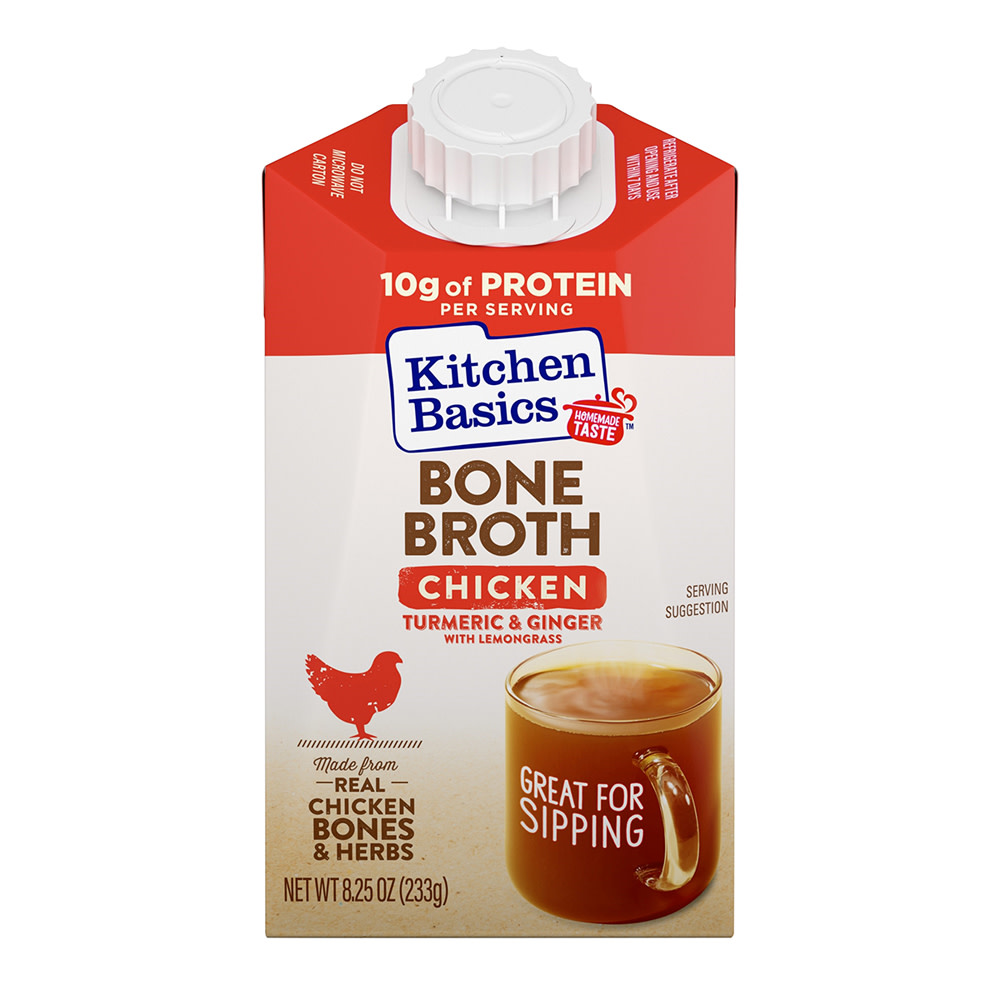 Kitchen Basics Bone Broth Chicken Turmeric | Nassau Candy