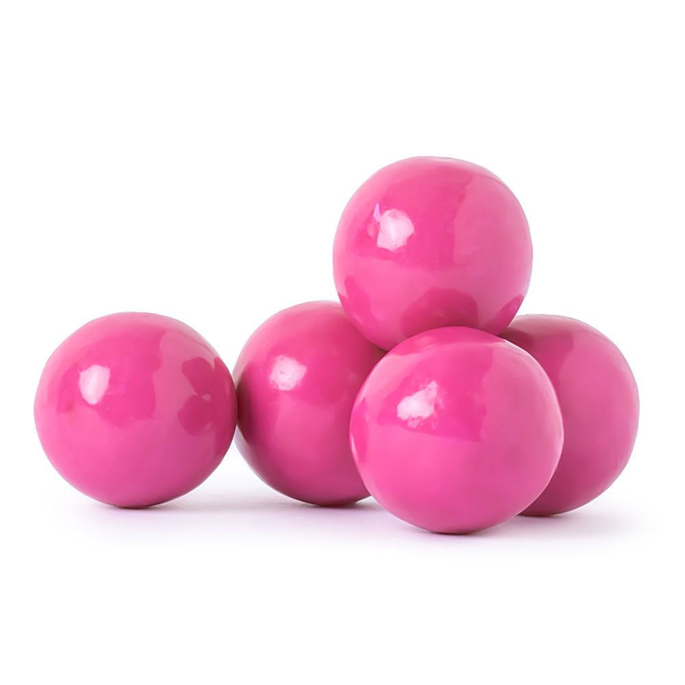 Clever Candy Bright Pink Bubble Gum Gumballs | Nassau Candy