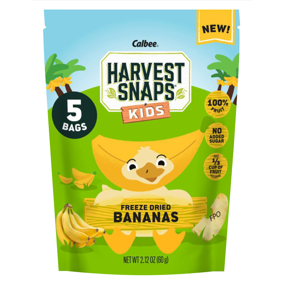 Calbee Harvest Snaps Kids 5 Count Pouch | Nassau Candy