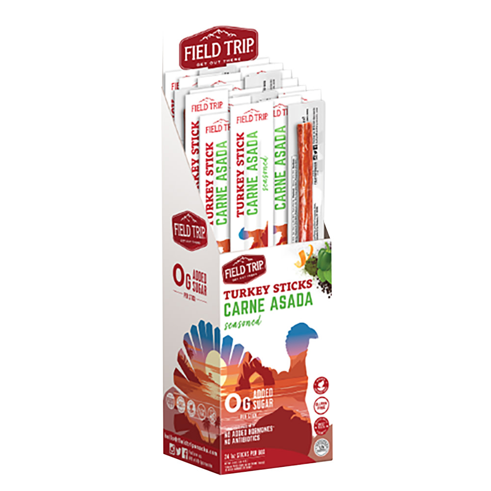 Field Trip’s Carne Asada Zero Sugar Turkey Stick 1 oz | Nassau Candy