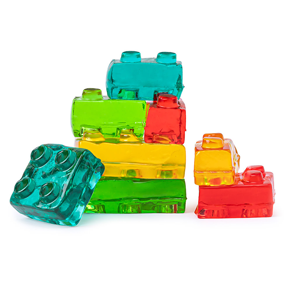 Clever Candy 3D Gummy Building Blocks | Nassau Candy