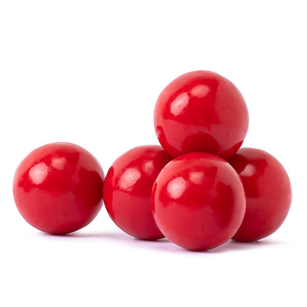 Clever Candy Red Cherry Flavored Gumballs | Nassau Candy