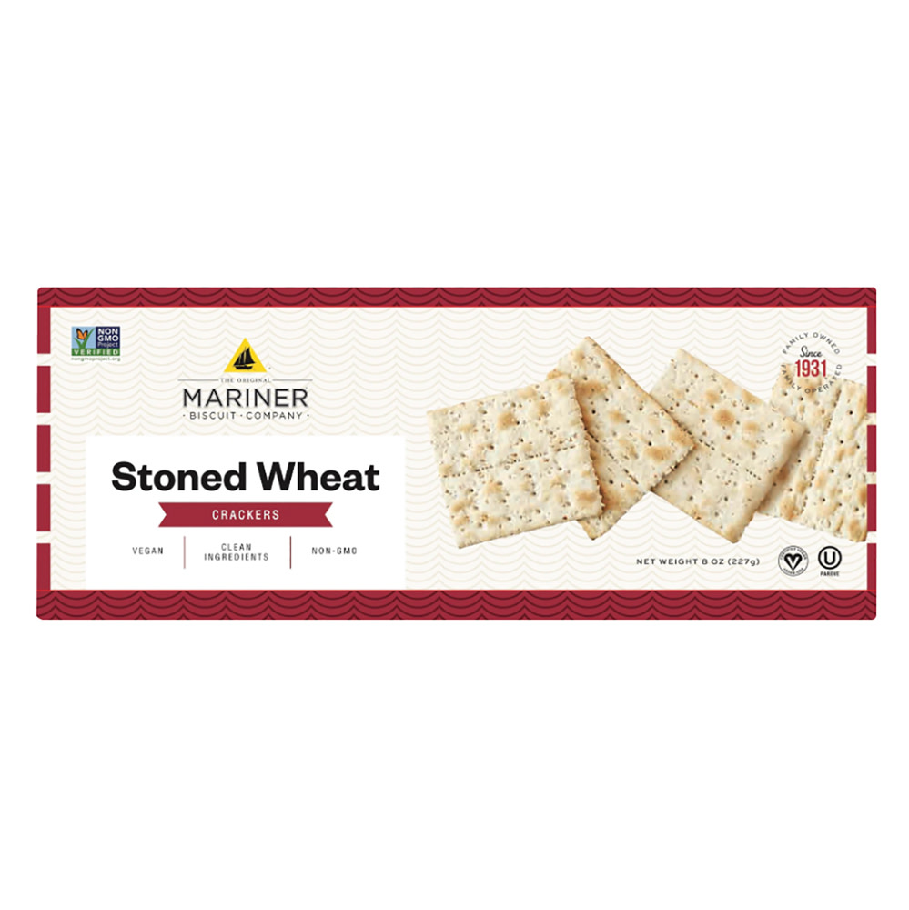 Venus Mariner Stoned Wheat Original Crackers | Nassau Candy