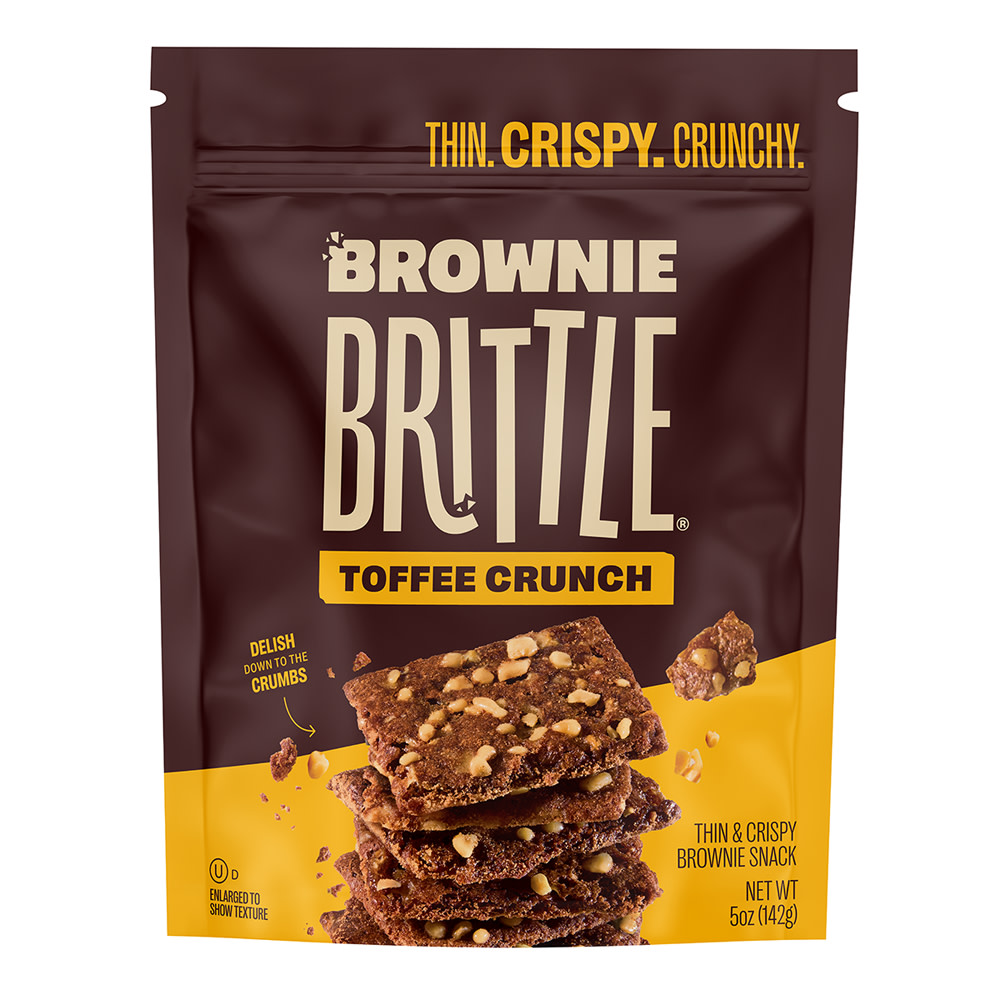 Sheila G’s Toffee Crunch Brownie Brittle 5 oz Bag | Nassau Candy