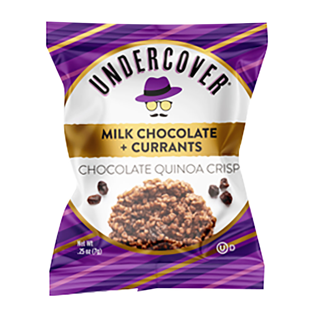 Undercover Quinoa - Mini - Milk Chc/crrnts - .25oz | Nassau Candy