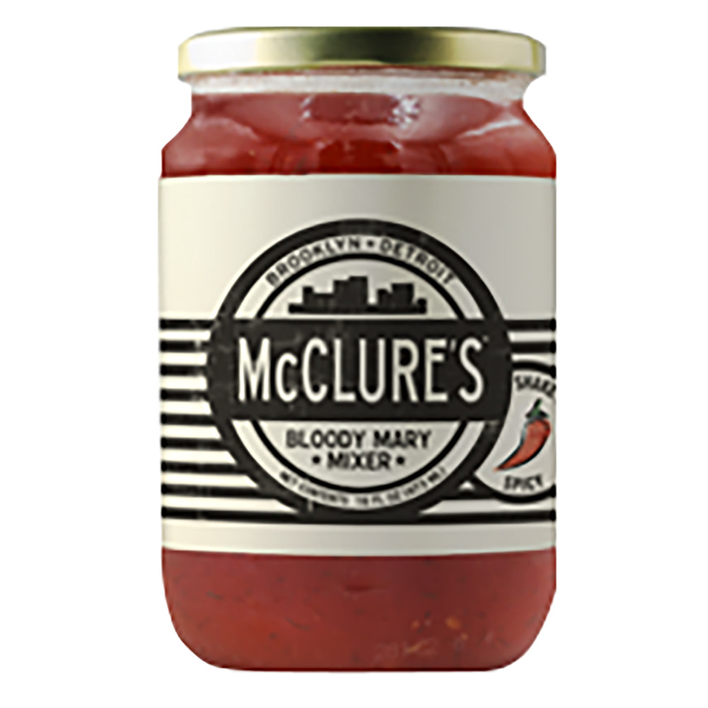 McClure's Bloody Mary Mix 16 oz Jar | Nassau Candy
