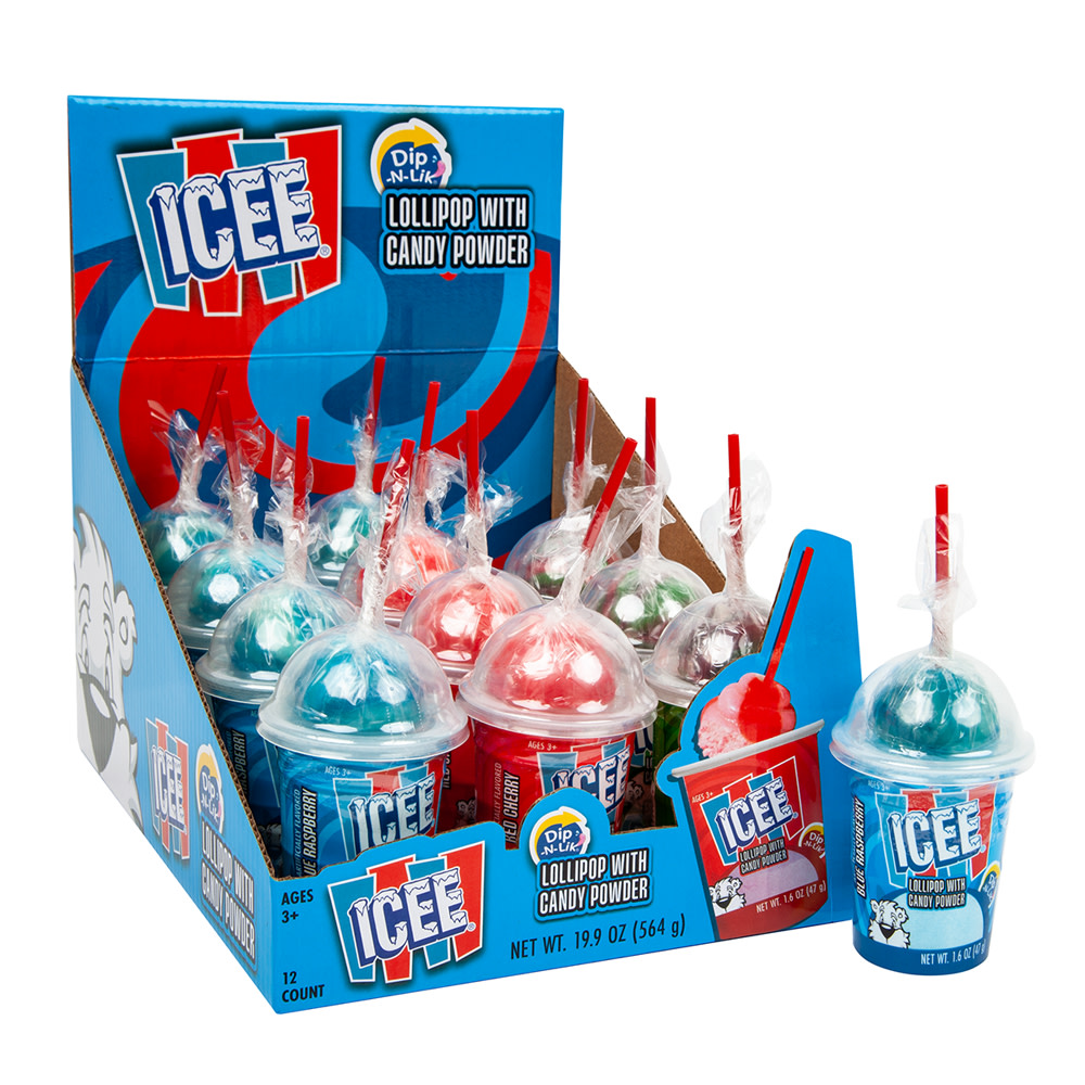Icee Dip N Lik Lollipop With Candy Powder 1.66 Oz | Nassau Candy