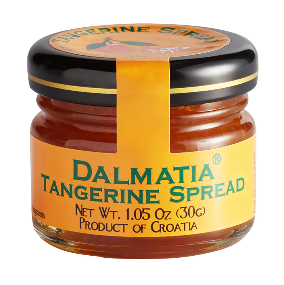 Dalmatia Tangerine Spread Mini 1.5 oz Jar | Nassau Candy