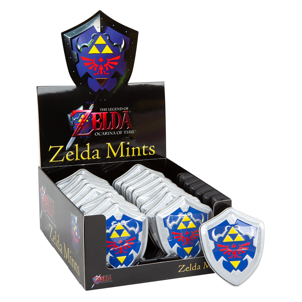 Nintendo The Legend of Zelda Shield Mints Tin | Nassau Candy