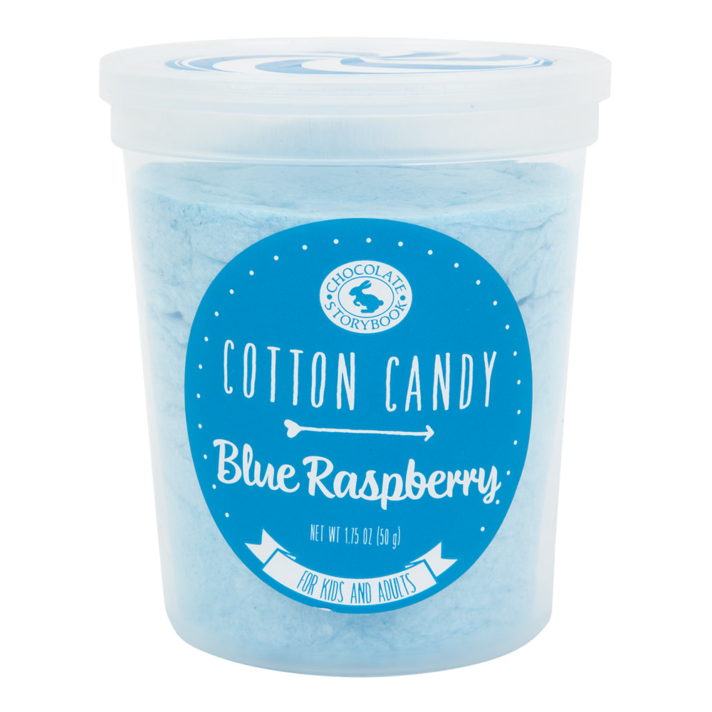 Chocolate Storybook Blue Raspberry Cotton Candy Tub | Nassau Candy