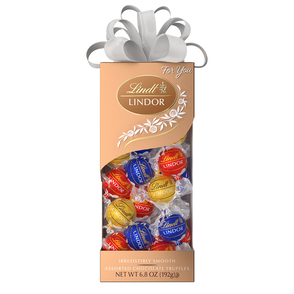 Lindt Lindor Assorted Chocolate Truffles Traditions Box | Nassau Candy