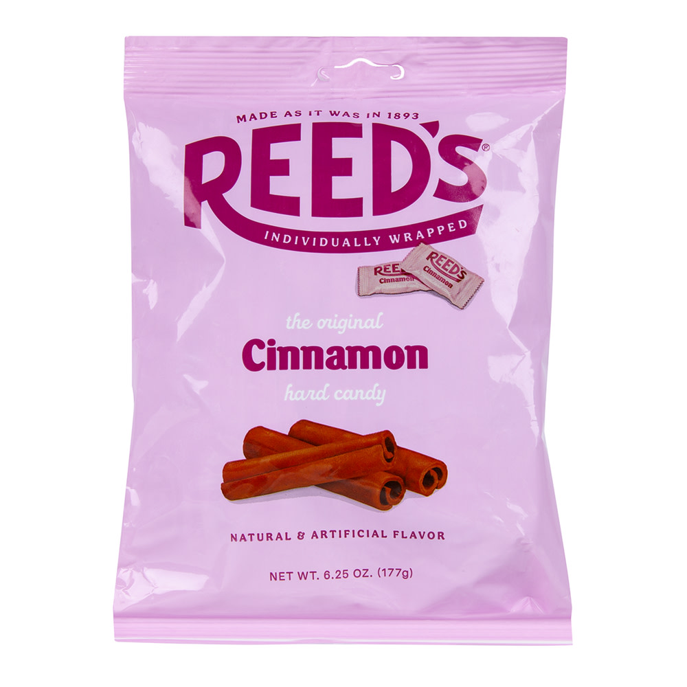 Reed's Cinnamon 6.25 oz Peg Bag | Nassau Candy
