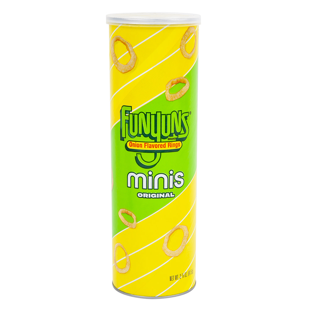 Funyuns Original Minis 2.875 oz Canister | Nassau Candy