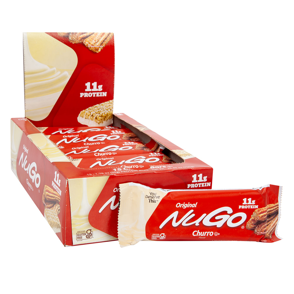 NuGo Original Churro Bar 1.76 oz | Nassau Candy