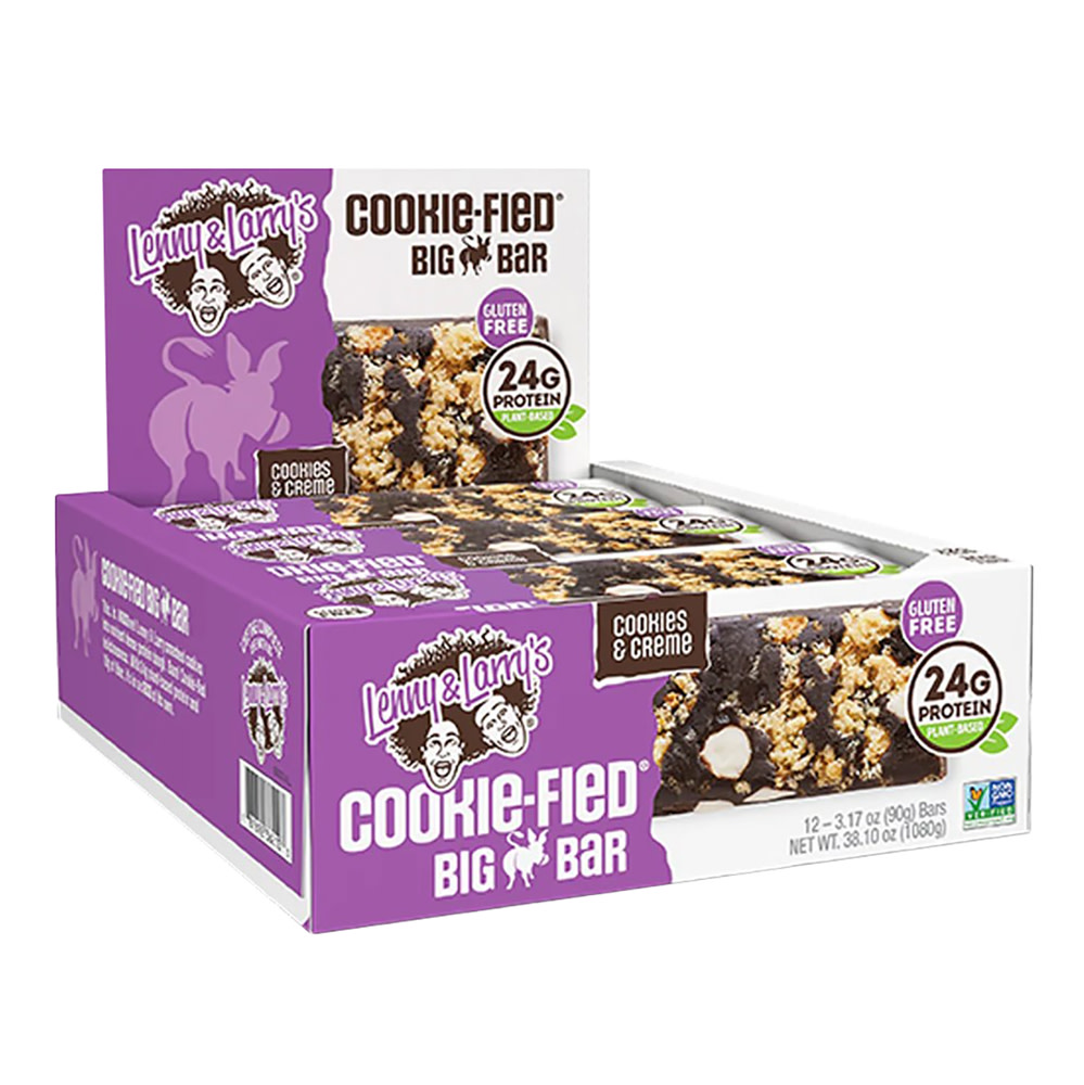 Lenny & Larry's Cookies & Crème Cookie-fied Big Bar | Nassau Candy