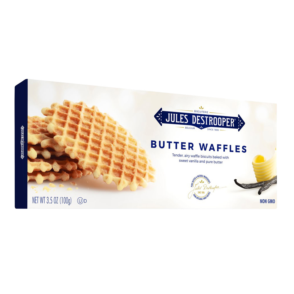 Jules Destrooper Butter Waffles 3.5 oz Box | Nassau Candy