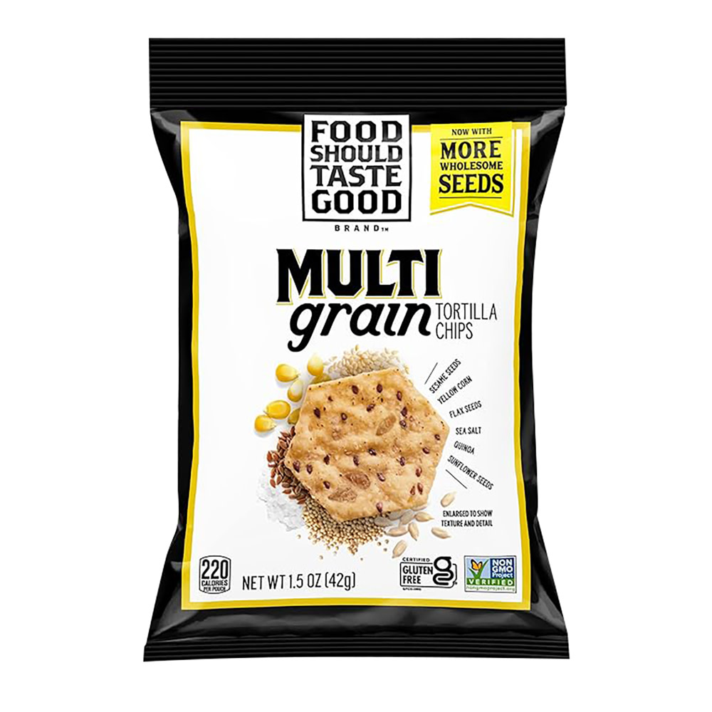 FSTG Multigrain Tortilla Chips 1.5 oz Bag | Nassau Candy
