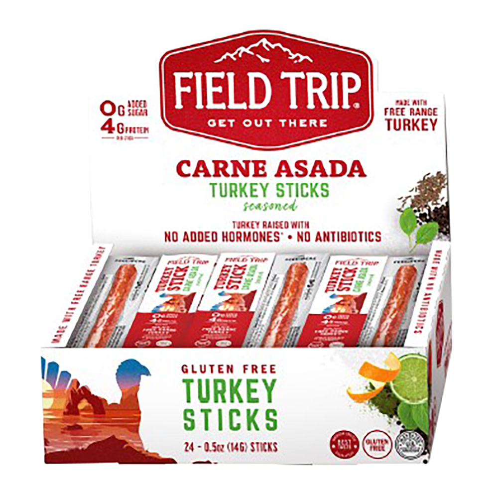Field Trip Carne Asada Zero Sugar Turkey Stick 0.5 oz | Nassau Candy