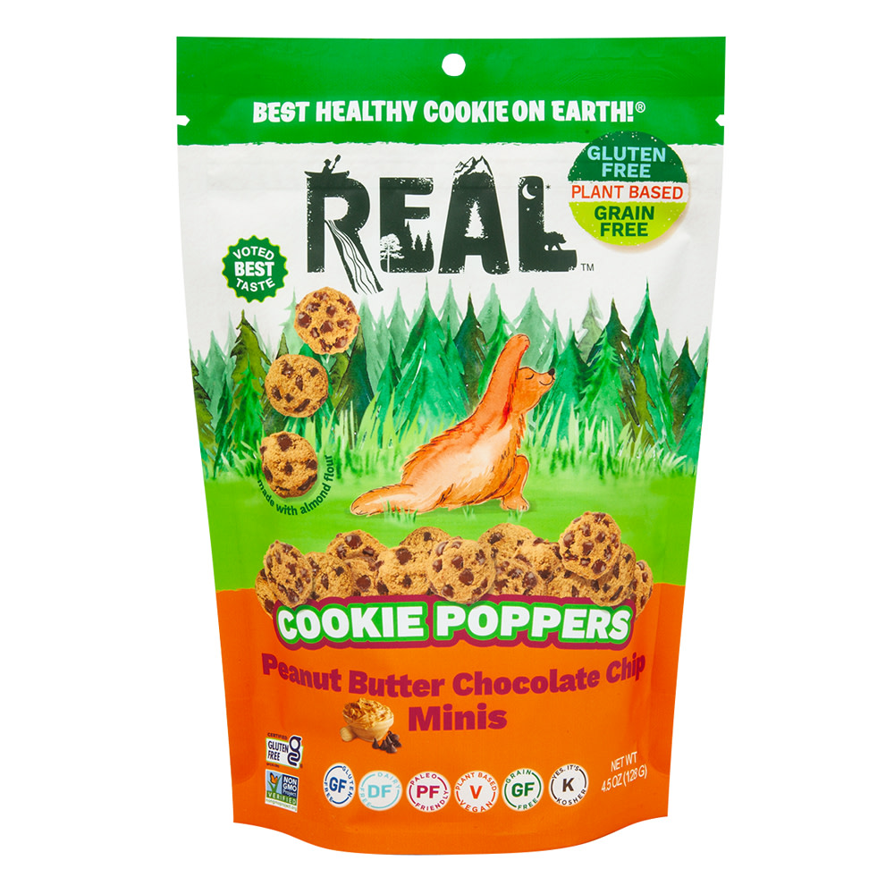 Real Peanut Butter Chocolate Chip Cookie Poppers Bag | Nassau Candy