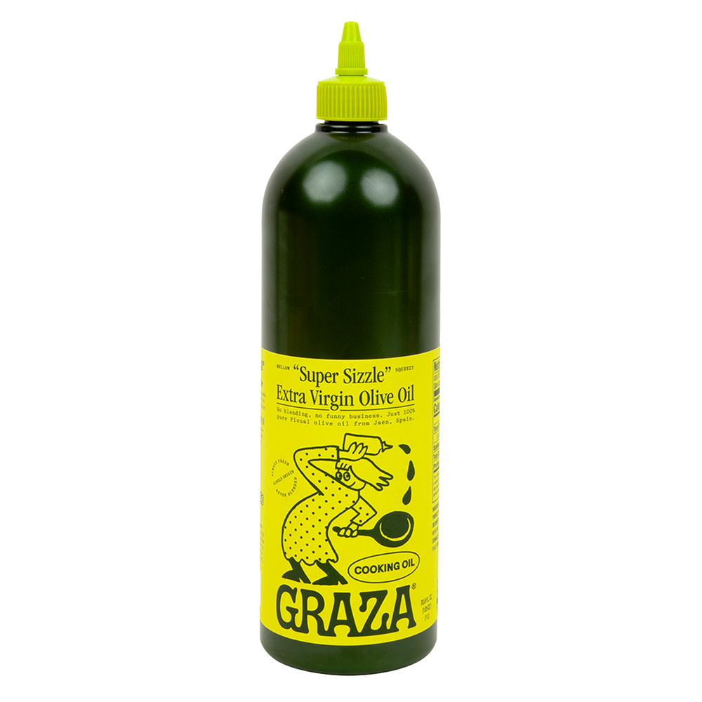 Graza Super Sizzle Extra Virgin Olive Oil Bottle | Nassau Candy