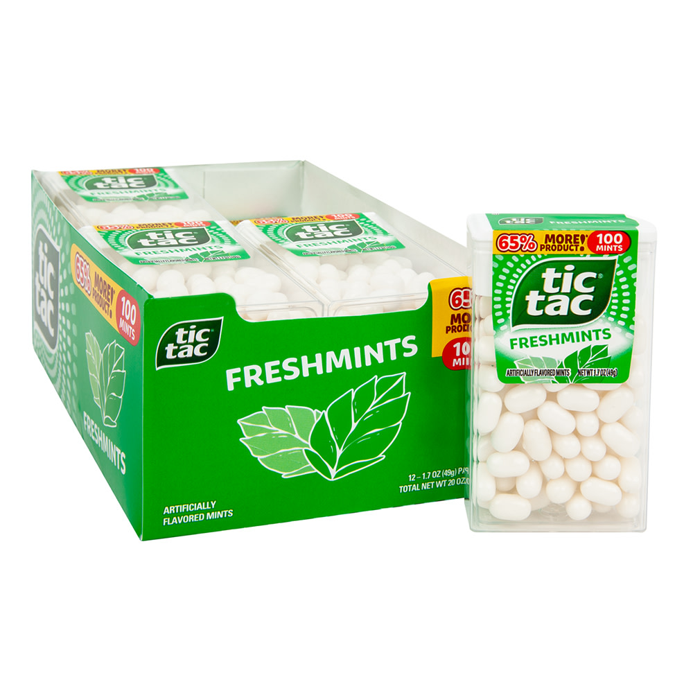 Tic Tac Freshmints 1.14 oz | Nassau Candy